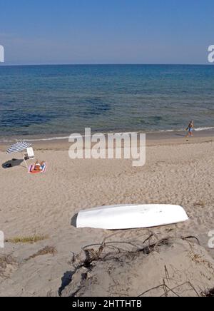 Platamona beach, Sorso, Sardinia, Italy, Europe Stock Photo - Alamy