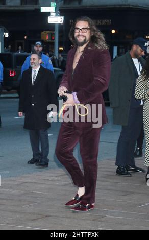 March 01, 2022.Jason Moma attend Warner Bros, Pictures presents World ...