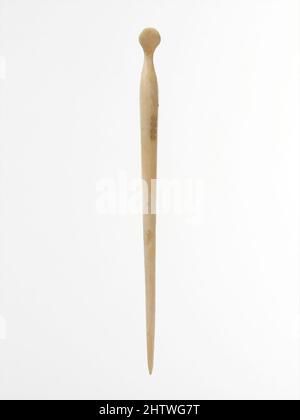 Art inspired by Ear pick, Bone, Other: 3/16 x 4 9/16 x 3/16 in. (0.6 x ...