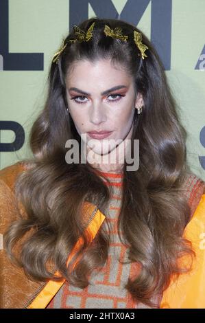 Clara Berry attending the Balmain Womenswear Fall/Winter 2022/2023 show ...