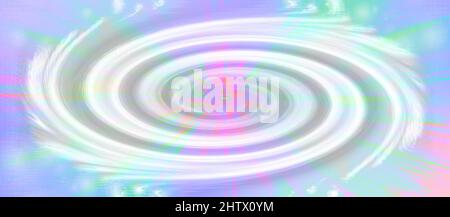 An abstract psychedelic neon swirl shape background image Stock Photo ...