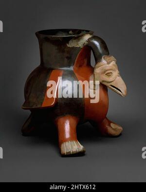 Vulture Vessel 1200–1521 Aztec Ceramic vessels in the form of animal ...