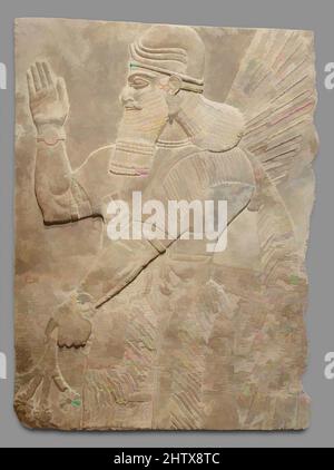 Art inspired by Relief panel, Neo-Assyrian, ca. 883–859 B.C ...