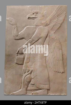 Art inspired by Relief panel, Neo-Assyrian, ca. 883–859 B.C ...