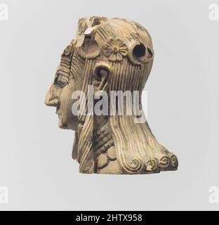 Head of a female figure, Neo-Assyrian, ca. 8th–7th century B.C ...