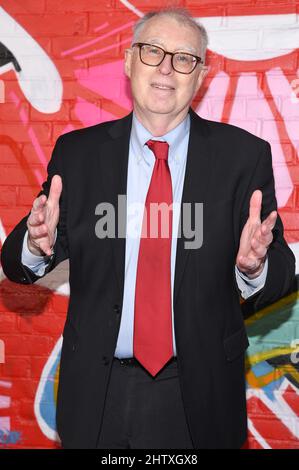 Charlie Pellet, the official voice of the NYC Subway System, attends ...