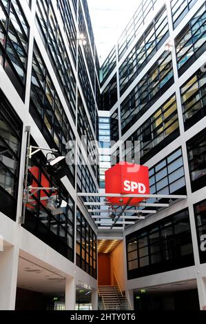 Partial view, Willy Brandt House, SPD Headquarters, Federal Capital ...