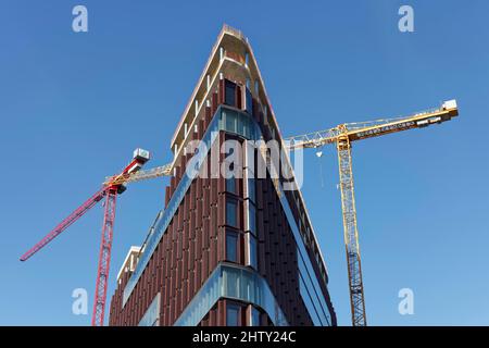 Construction site of the Eclipse office building by the architects ...