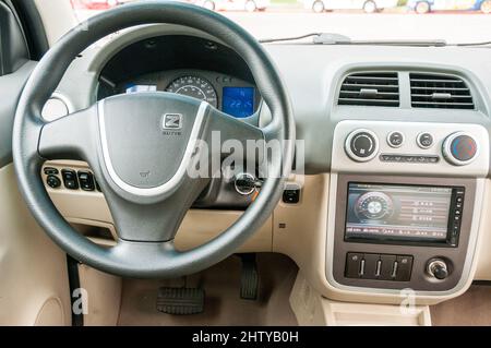 Daihatsu Terios based Zotye 5008 EV, an early Chinese EV, being driven ...