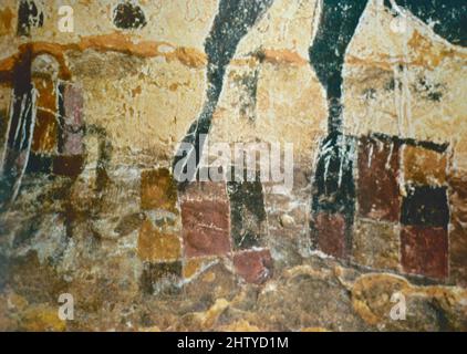 Palaeolithic cave painting, Lascux cave, France 15,000 BC ca Stock ...