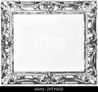 Art inspired by Swept frame, ca. 1740–45, French, Oak lower moldings ...