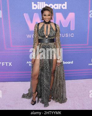 Ciara arrives at the Billboard Women in Music Awards on Wednesday ...