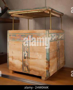 Canopic Chest of Senbi, Middle Kingdom, Dynasty 12, ca. 1981–1802 B.C ...