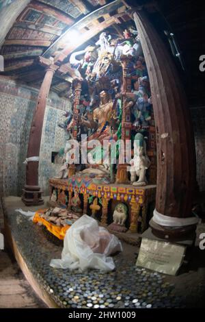 Large standing Buddha in Alchi Monastery or Alchi Gompa at Ladakh ...