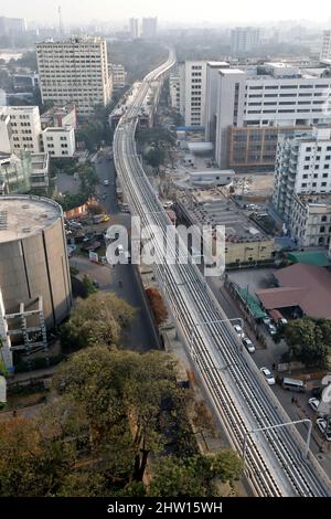 Dhaka, Bangladesh - March 03, 2022: While overtaking a bus at ...