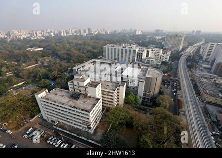 Dhaka, Bangladesh - March 03, 2022: While overtaking a bus at ...