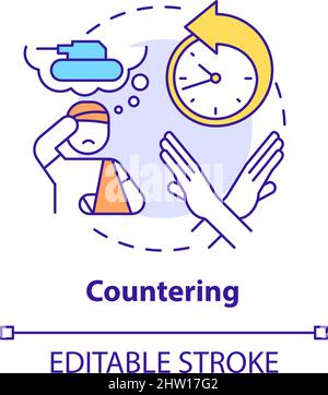 Gaslighting abstract concept vector illustration. Psychological ...