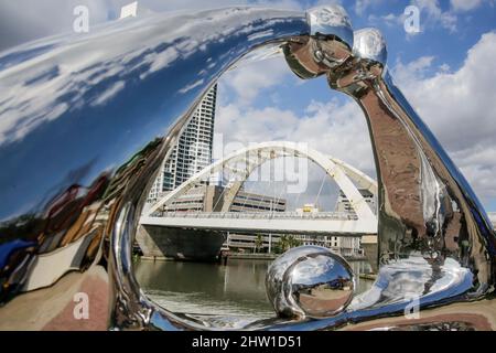 The Binondo Intramuros Bridge over the Pasig River, manila, The ...
