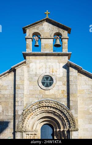 Spain, Galicia, Melide, stage on the Camino Primitivo and Camino Franc ...