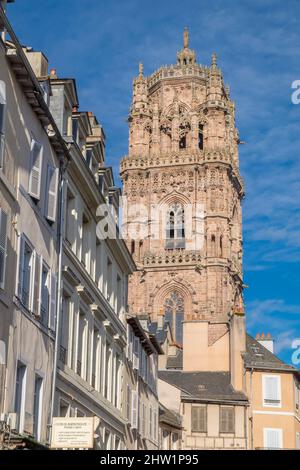 France, Aveyron, Rodez, Notre Dame cathedral Stock Photo - Alamy