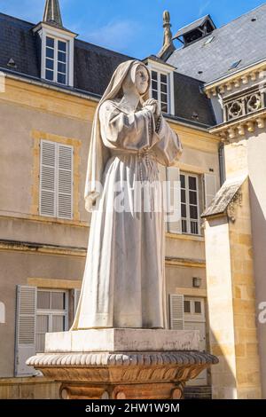 France, Nievre, Nevers, Saint Gildard convent where lies Sainte ...
