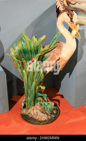 Minton pottery on display at the Potteries Museum and Art Gallery ...