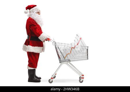 Bar chart and wheel Stock Photo - Alamy