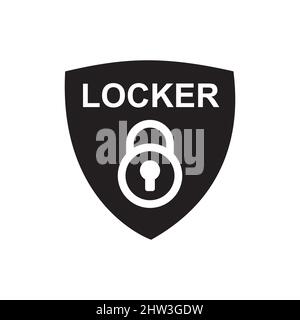 Vector logo of the parcel storage locker Stock Vector Image & Art - Alamy