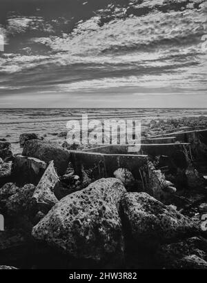 Moody landscape expressive of peacefulness and calm, the pallative ...