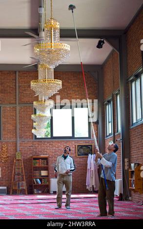 Milan, Italy 07/09/2011: Mosque in Cascina Gobba. ©Andrea Sabbadini ...