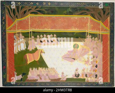 Maharana Sarup Singh Inspects a Prize Stallion 2001 by Tara Stock Photo ...