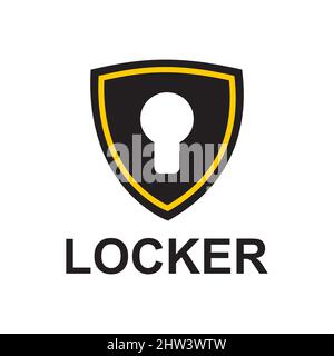 Vector logo of the parcel storage locker Stock Vector Image & Art - Alamy