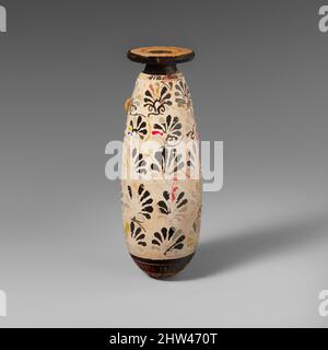 Attic White-Ground Alabastron with a Black African archer. Group of the ...