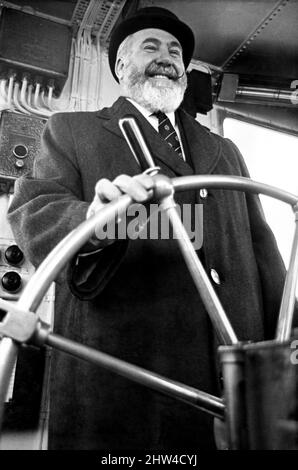 Commodore William E Warwick CBE RD RNR who was the first Master of the ...