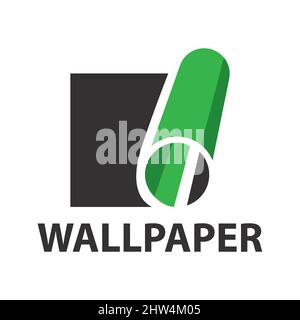 Vector logo of the designer wallpaper store Stock Vector Image & Art ...