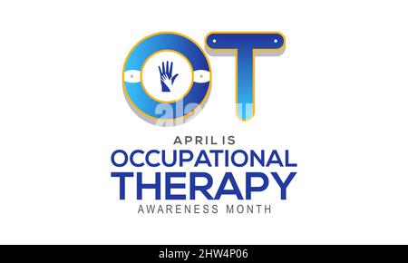 Occupational Therapy awareness month. OT month awareness template for ...