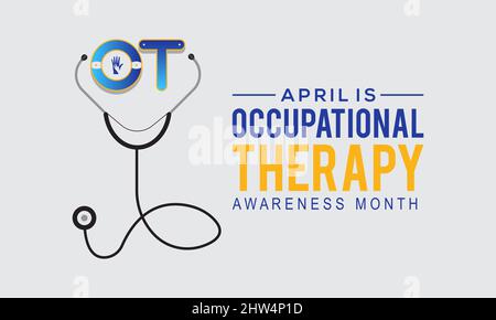 Occupational Therapy awareness month. OT month awareness template for ...