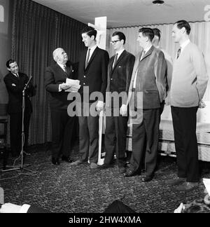Tallest Man Competition held at the Londoner Hotel, Welbeck Street ...