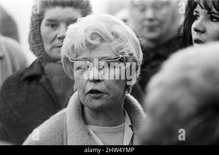 Mrs Mary Pye whose husband was on the St Romanus, pictured at the ...