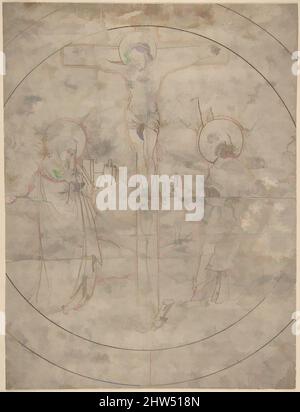 Crucifixion with Virgin and St. John Stock Photo - Alamy