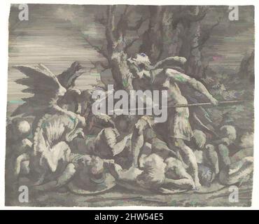 Cadmus And The Dragon Stock Photo - Alamy