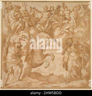 The Contest Between Athena and Poseidon for the Possession of Athens ...