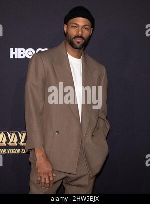 DeVaughn Nixon attends the premiere of HBO's "Winning Time: The Rise of ...