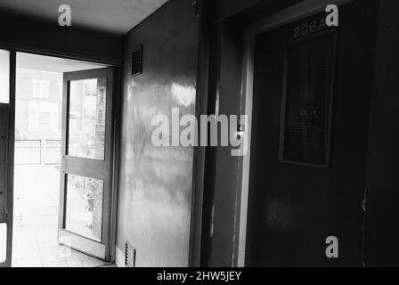 The flat belonging to Frank Mitchell at 206a Barking Road in East Ham ...