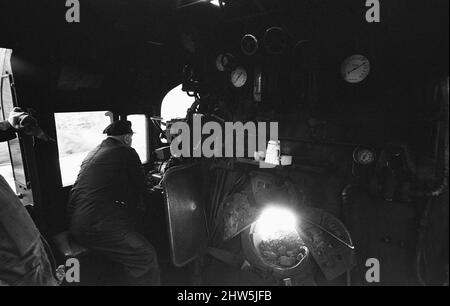 Locomotive number 34021. a Bulleid Pacific of the West Country Class ...