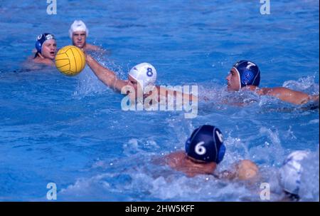 WATER POLO GAME IN PROGRESS, AUSTRALIA Stock Photo - Alamy