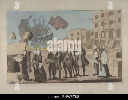 The repeal or the funeral of Miss Ame Stock Photo - Alamy