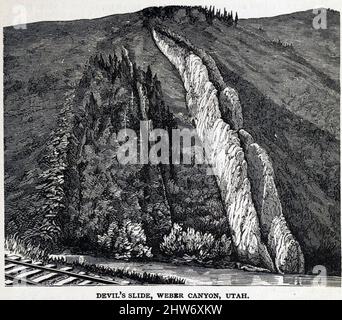 The Devil's Slide, Colorado Stock Photo - Alamy