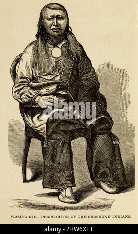 Shoshone Chief Washakie Stock Photo - Alamy