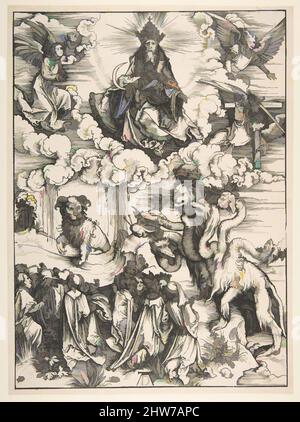 The beast with the lamb's horns and the beast with 7 heads. Apocalypse ...